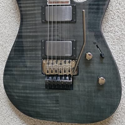 ESP EXPLORER ESP CUSTOM METAL GUITAR - BLACK | Reverb