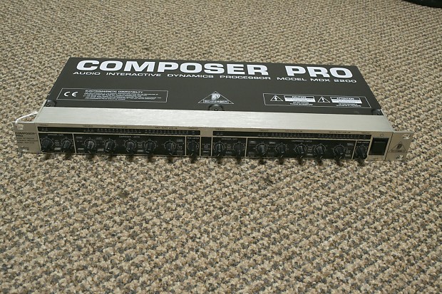 Behringer MDX 220 Composer Pro Dynamics Processor | Reverb