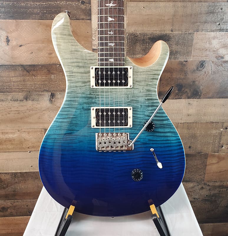 PRS SE Custom 24 Blue Fade, LTD 1 of 1000, Gig Bag, Free | Reverb