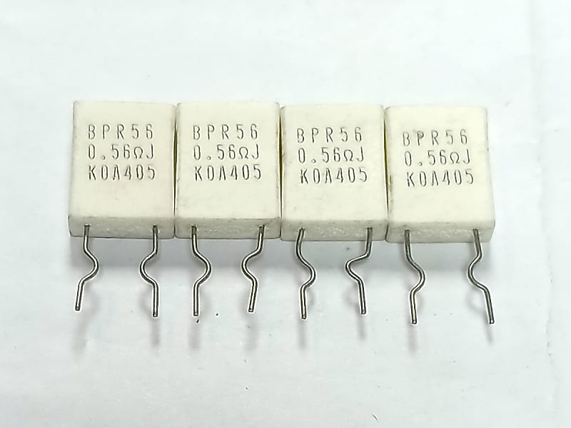 4 pieces KOA BPR56 5W 5% 0.56R 0.56 ohm power resistor | Reverb