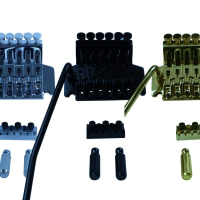 Double locking tremolo bridges - Chrome | Reverb UK