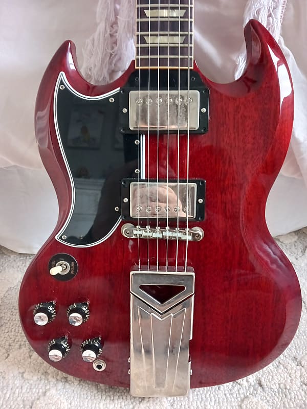 Left Handed Gibson 1964 SG Custom Shop | Reverb