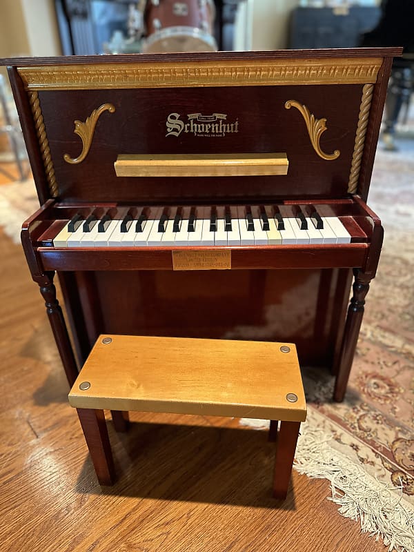 Schoenhut Limited Edition Toy Piano 2002 - Mahogany | Reverb