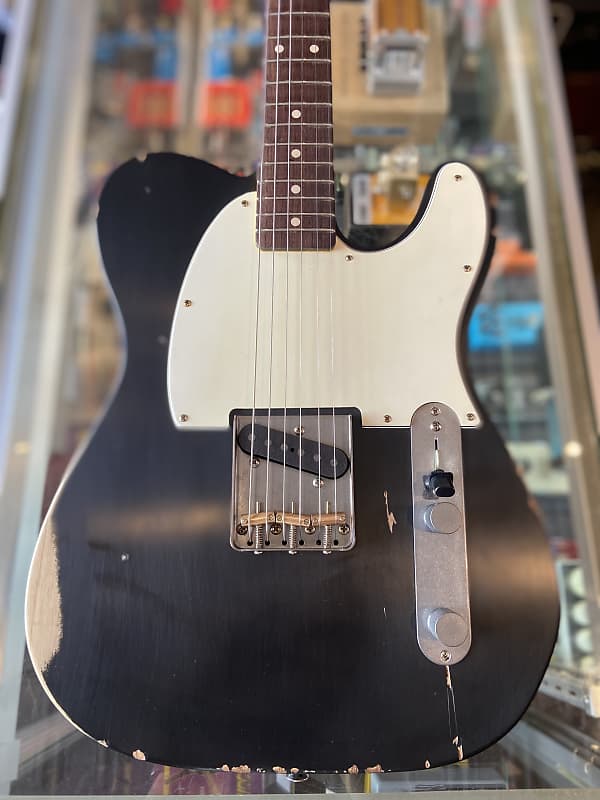 Nash E-63 Ash Tele Electric Guitar Black | Reverb UK