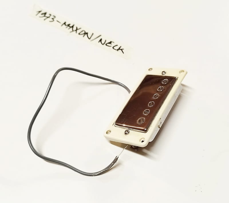 1973 Maxon PAF neck pickup - Ibanez Super 70 (7.9K, Chrome) | Reverb