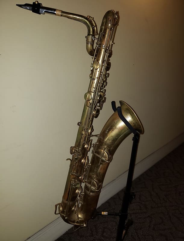 1935 Conn 12M Transitional Baritone Saxophone | Reverb