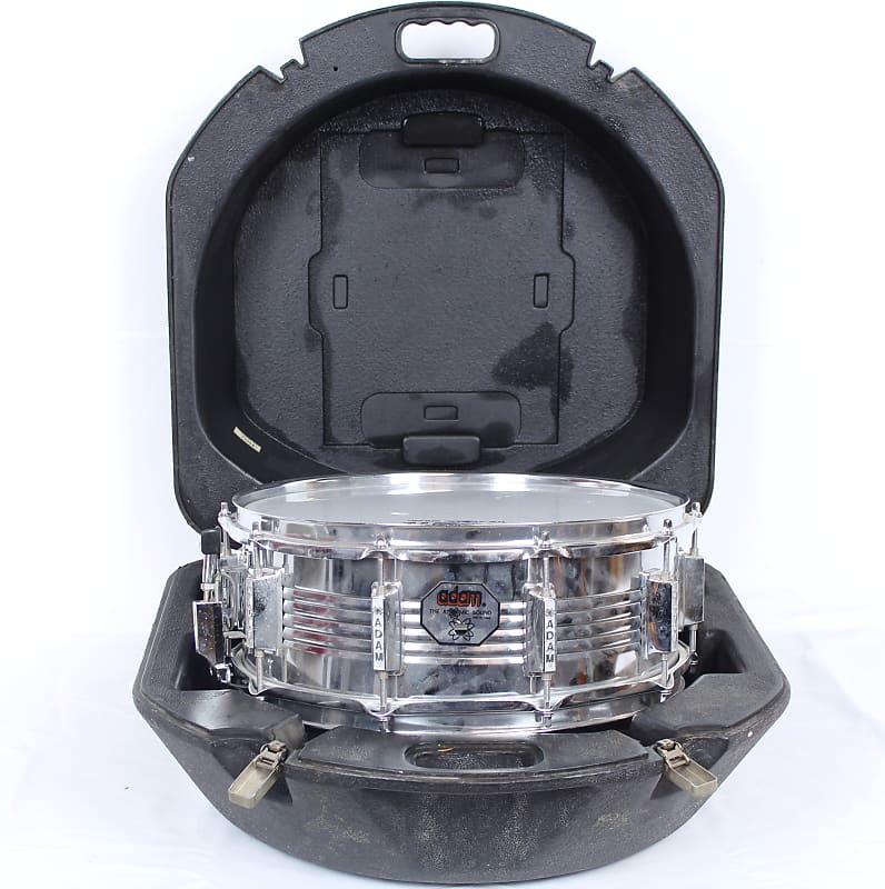 Adam Atomic Sound Snare Drum 14" x 5" With Case - Chrome | Reverb