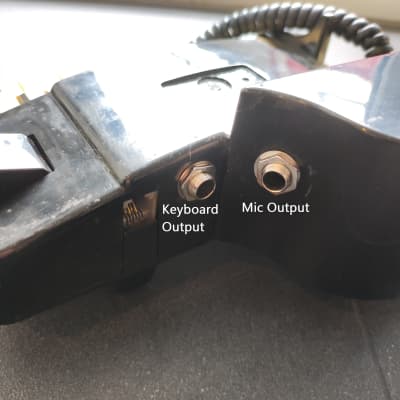 LO-FI Vintage Phone Grand Piano Shaped Microphone 1980's - | Reverb