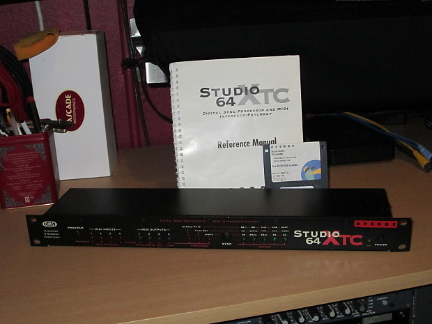 Opcode Studio 64XTC MIDI Patchbay and Interface with Timecode | Reverb