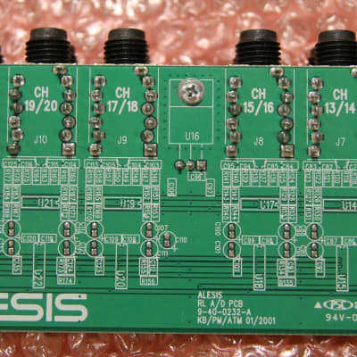 Alesis HD24 PCB A/D D/A Cards w/cables | Reverb