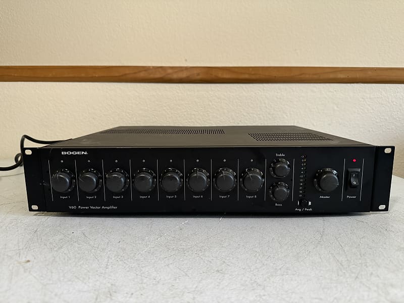Bogen V60 Power Vector Modular Input Amplifier Audiophile | Reverb
