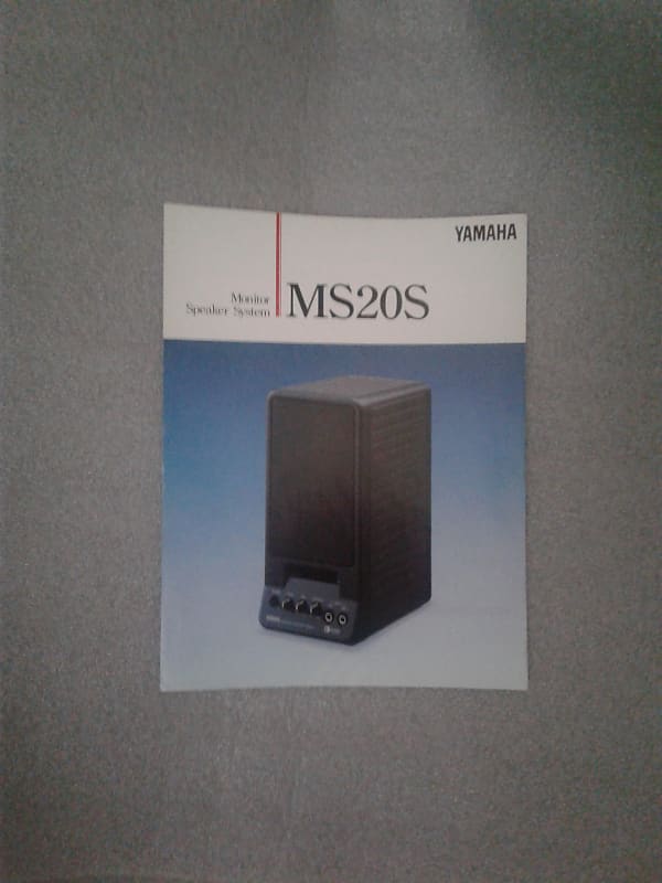 Yamaha MS20S original product release brochure | Reverb Canada