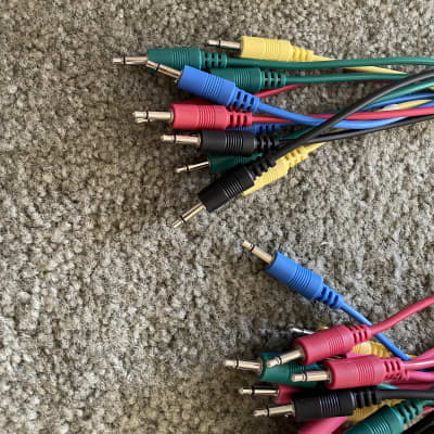 Lot of ~150 Modular Synth Cables | Reverb