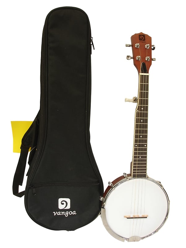 Vangoa 5-String 26" Mini Travel Banjo w/ Bag | Reverb