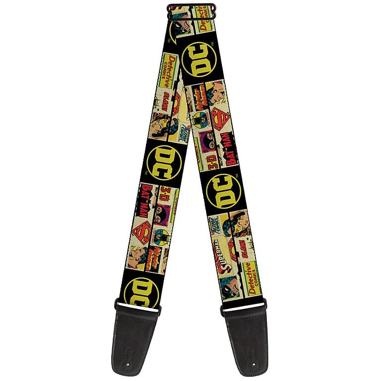 Buckle Down DC Comics Guitar Strap | Reverb