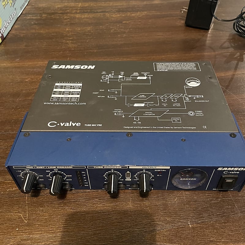 Samson C-Valve Preamplifier 2010s - Blue | Reverb