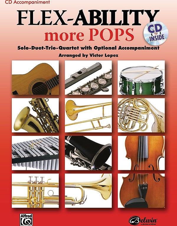 Flex-Ability: More Pops: Solo-Duet-Trio-Quartet with Optional | Reverb