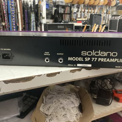 Saldano SP77 preamplifier series II Purple | Reverb