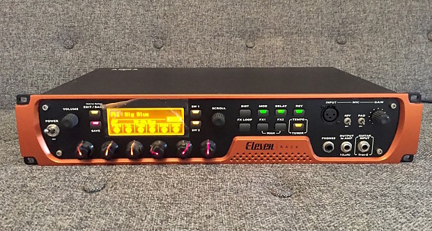 Eleven Rack Effects Processor with Expansion Pack Installed | Reverb