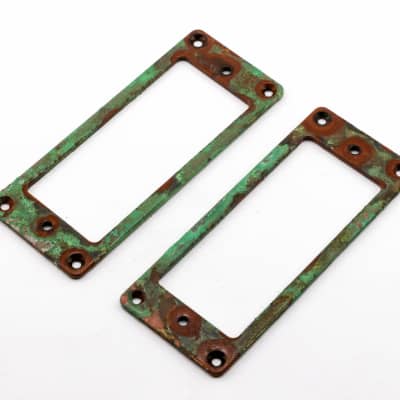 AGP ™ - Low Profile Flat Bottom Aged Chrome Mini Humbucker | Reverb