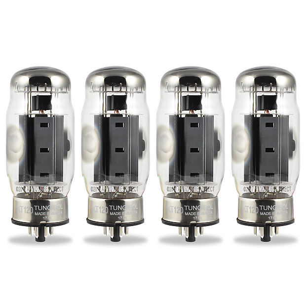 New Platinum Matched Quad Tung-Sol KT120 Amplifier Power | Reverb