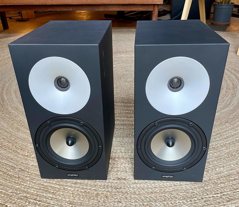 Amphion One18 w/ Amp100 + original cables | Reverb