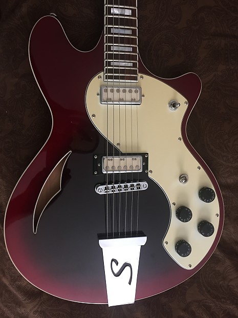 Schecter TSH-1 Reverse Red Burst | Reverb