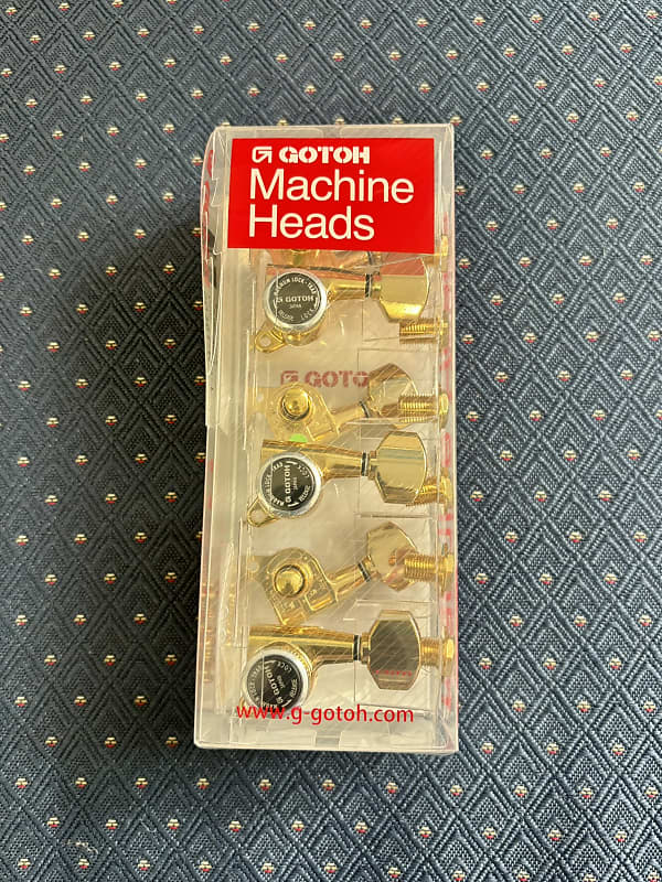 GOTOH SG381-MGT-07 6 In-Line Locking Mini Tuners MAGNUM LOCK | Reverb