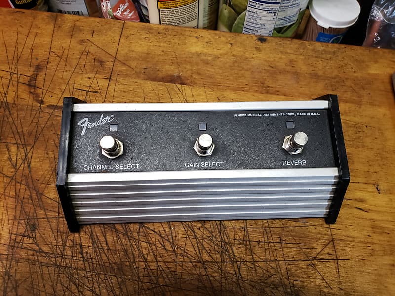New Old Stock Fender Amp 3 Position Footswitch Mint Condition | Reverb