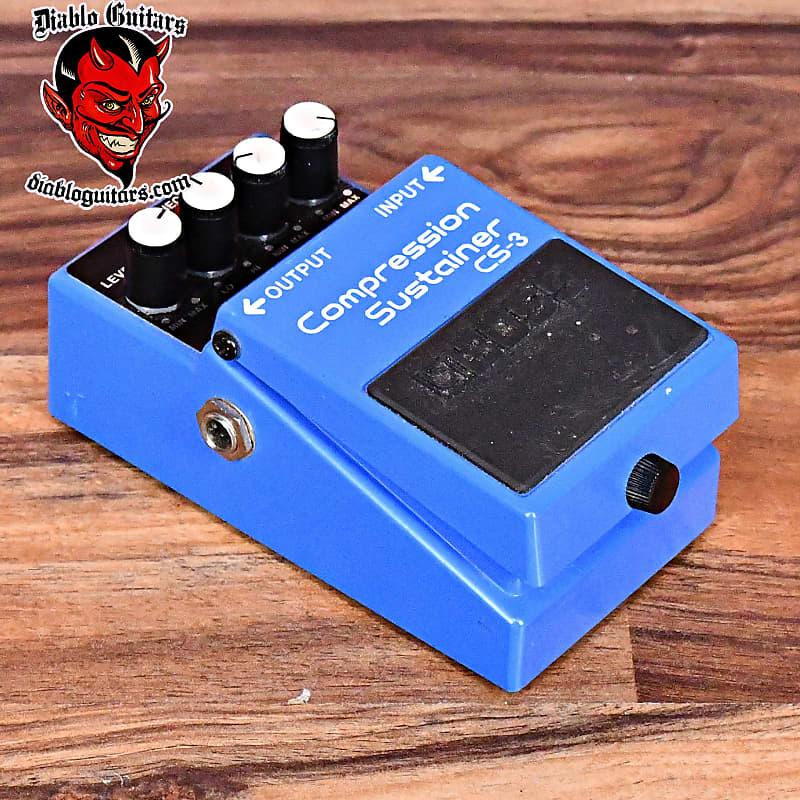 Boss Compressor Sustainer CS-3 Pedal | Reverb