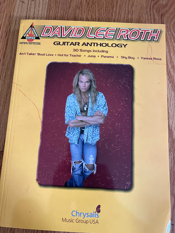 Hal leonard David Lee Roth guitar anthology | Reverb