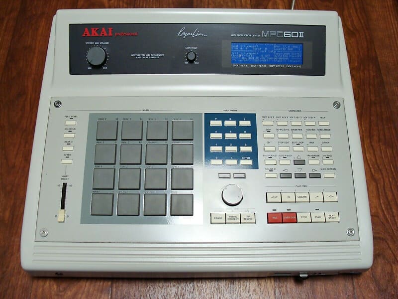 Ex Akai Mpc60II 12 Bit Midi Sequencer Drum SAMPLER | Reverb