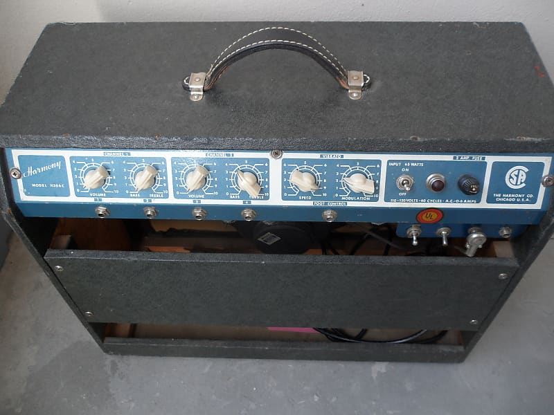 Vintage 1962 Harmony H306C Tube Amp in very good condition | Reverb