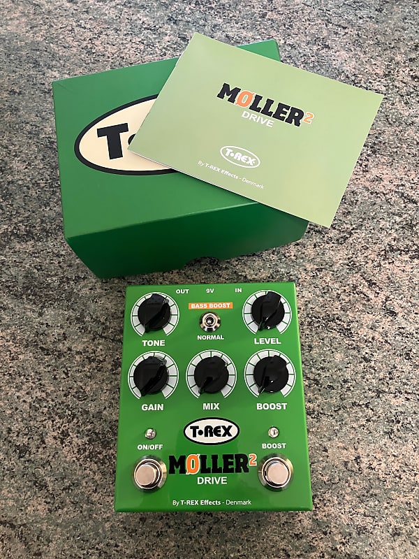 T-Rex Moller 2 overdrive pedal with boost | Reverb UK