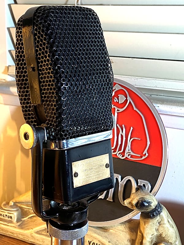 Vintage RARE 1930s RCA 44A Ribbon Microphone, working great | Reverb