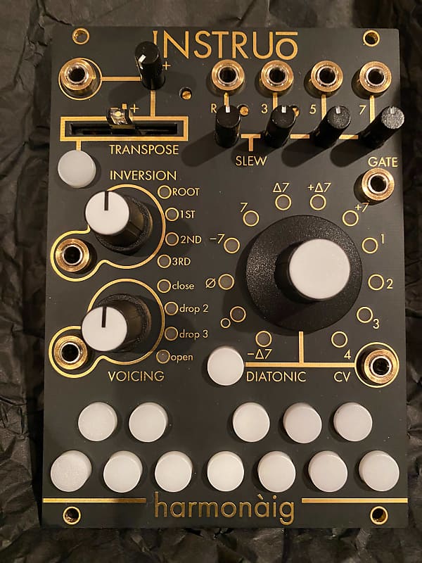 Instruo Harmonaig 2022 Black/Gold | Reverb