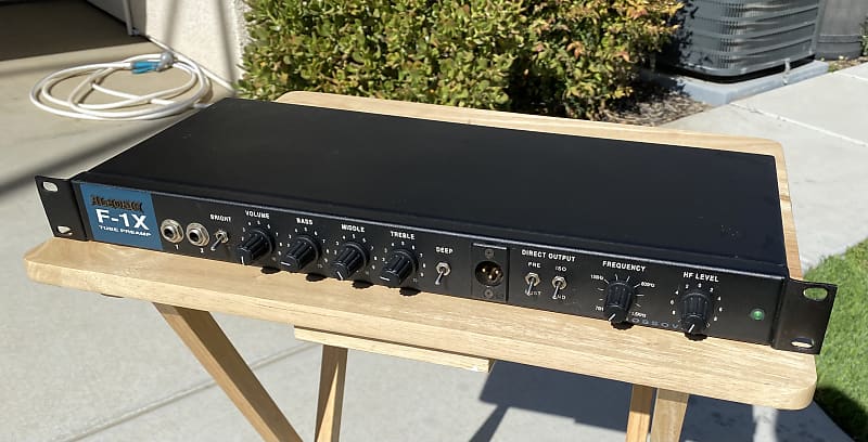 Alembic F-1X Bass Guitar Tube Preamp | Reverb