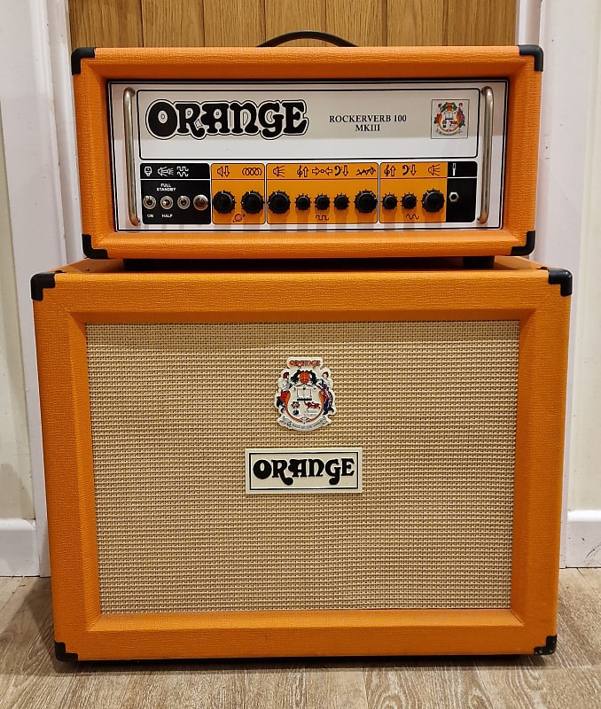 Orange Rockerverb MKIII 100 2016 - Orange PPC212OB 2x12 | Reverb UK