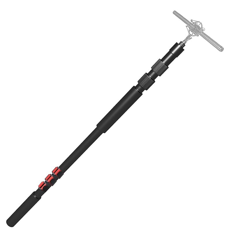 Portable Handheld Boom Pole For Shotgun Mic, 3-Section | Reverb