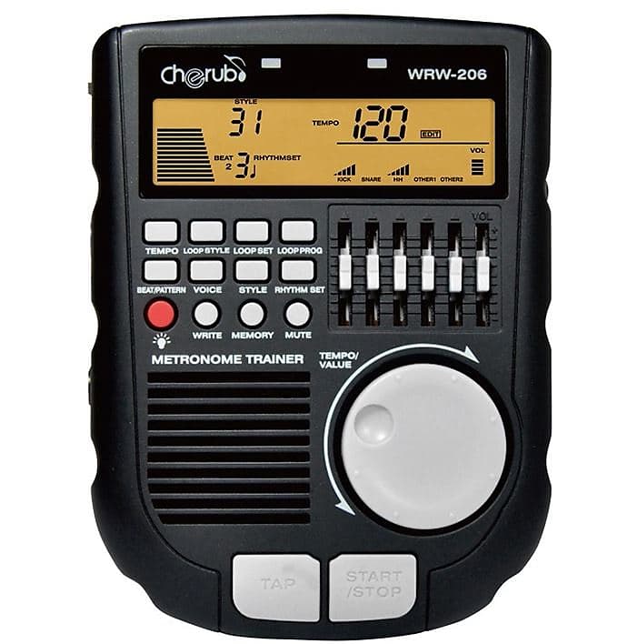 Cherub WRW-206 Compact User-Friendly Drum Trainer Metronome | Reverb