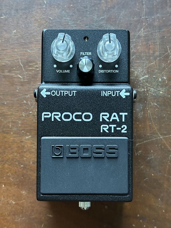 Gear Ant Boss Rat - Proco Rat in Boss Enclosure 2023 - Black | Reverb