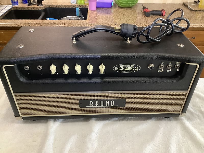 Vintage 1997 Bruno Underground 30 Guitar Amp Head | Reverb