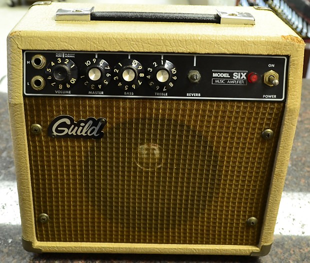 Guild Model Six Guitar Amplifier Amp | Reverb