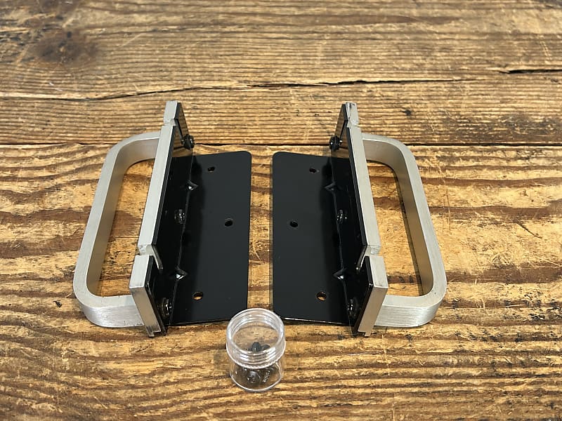 Marantz RH1 1970’s - Silver/black Hifi Rack handles | Reverb