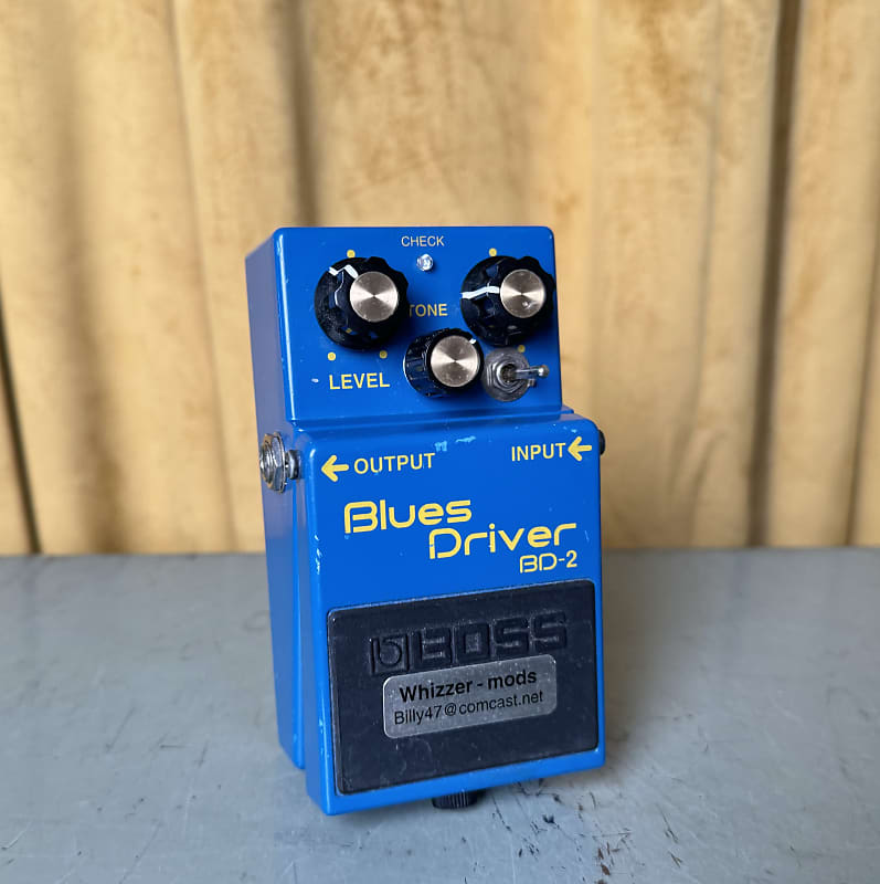 Boss BD-2 Blues Driver modded by Whizzer Mods | Reverb
