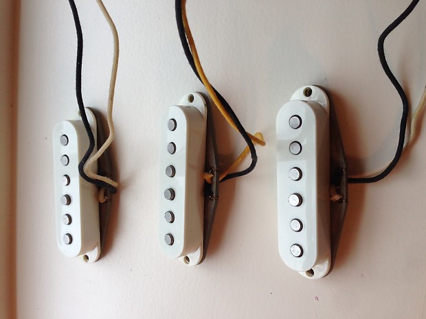 D Allen Voodoo '69 Strat Pickups Set of Three Single Coils - | Reverb