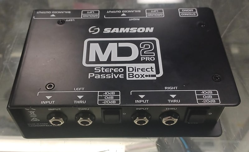 Samson MD2 Pro Passive Direct Box (Cherry Hill, NJ) | Reverb