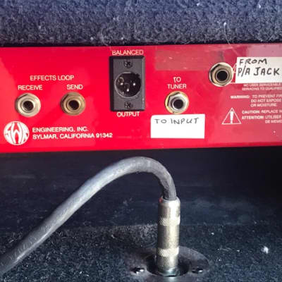 SWR Super Red 2x10 combo 2000's - black | Reverb