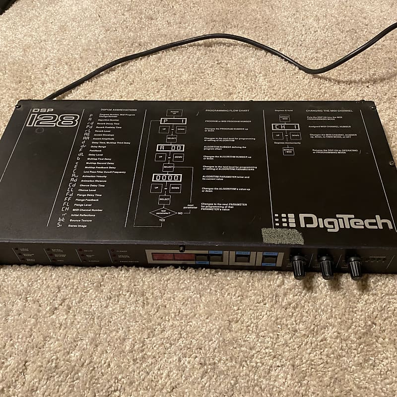 Digitech DSP 128 Digital Signal Processor | Reverb