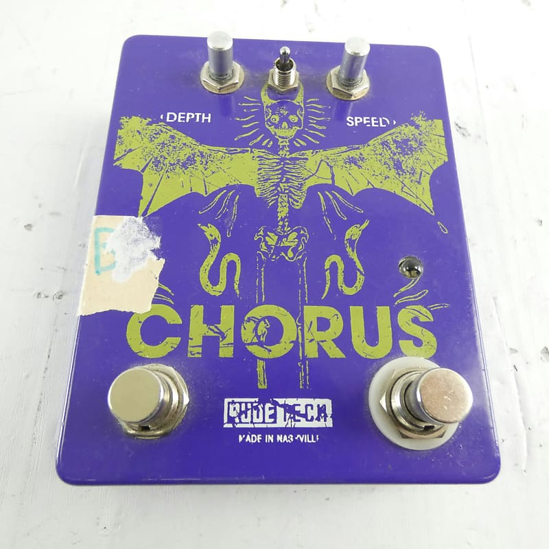 Rude Tech Chorus Pedal | Reverb